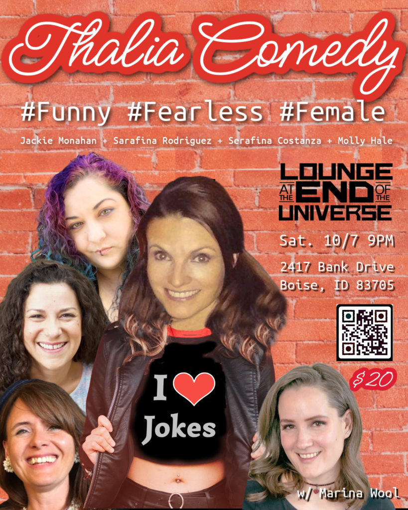 Thalia Comedy Standup Tour | Visit Boise