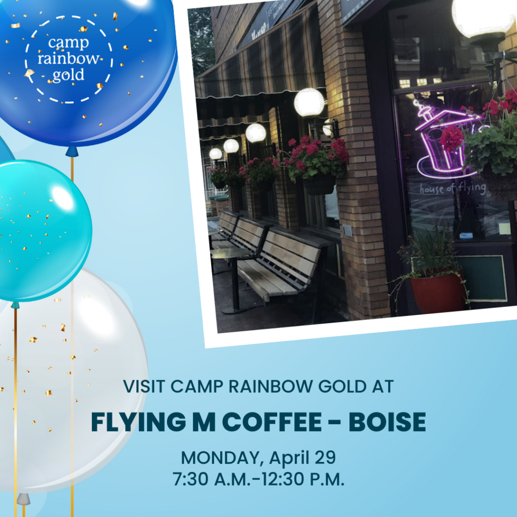 Flying M Coffee House benefiting Camp Rainbow Gold | Visit Boise