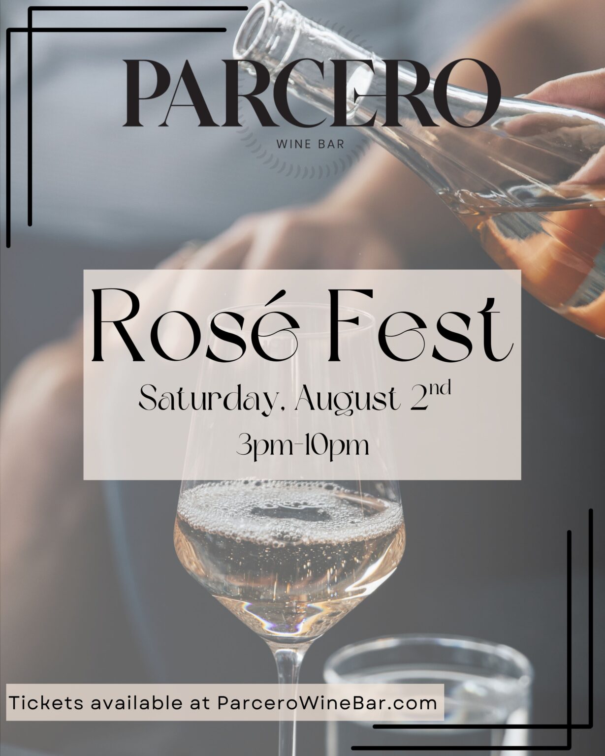 Rosé Fest at Parcero Wine Bar | Visit Boise