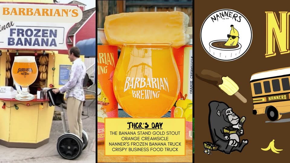 Thor's Day Beer Releases & Nanner's Frozen Banana Truck! | Visit Boise